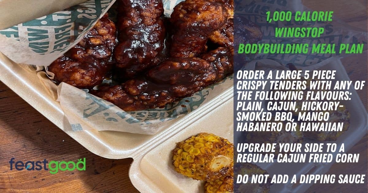 Eating at WingStop When Bodybuilding (6 Meals) - FeastGood.com