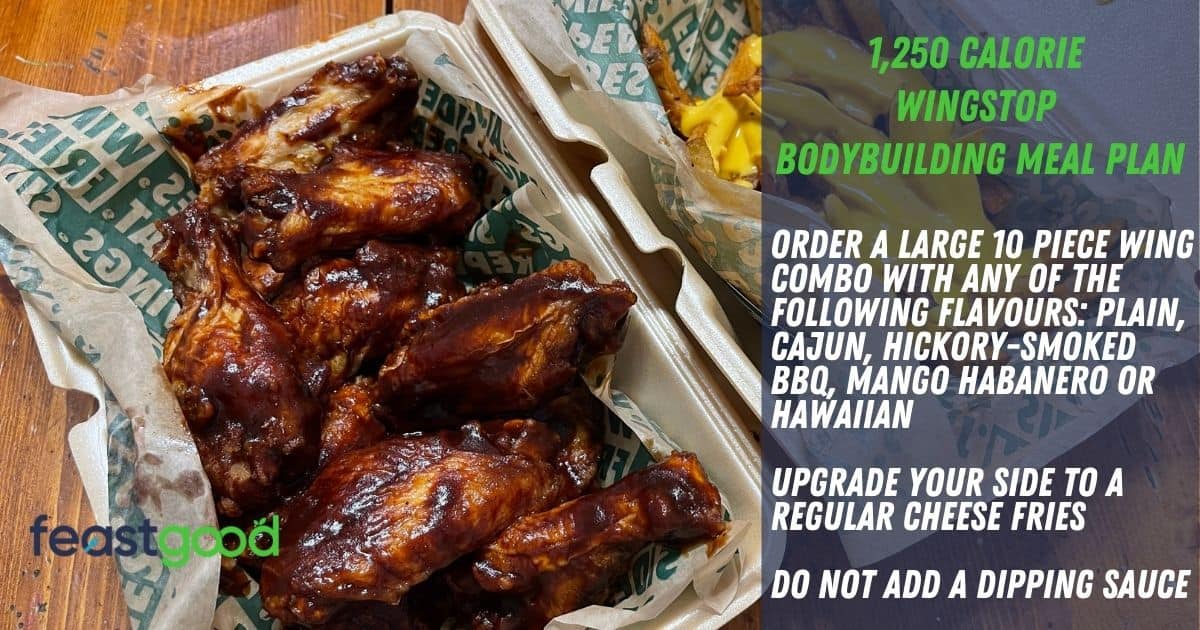 Eating at WingStop When Bodybuilding (6 Meals) - FeastGood.com