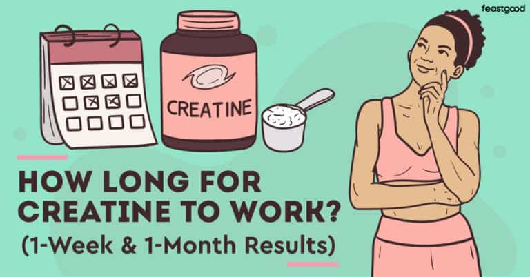 How Long For Creatine To Work? (1-Week & 1-Month Results) - FeastGood.com