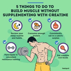 Can You Build Muscle Without Creatine? (What Science Says) - FeastGood.com