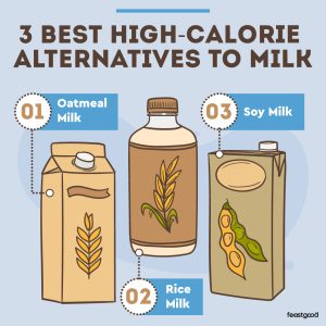 High-Calorie Alternatives To Milk: 3 Dairy-Free Options - FeastGood.com