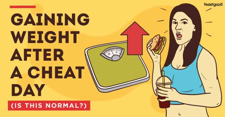 Gaining Weight After A Cheat Day (Is This Normal?) - FeastGood.com