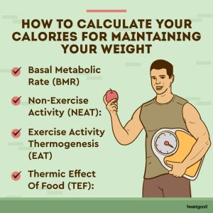 How Many Calories Do You Need to Maintain Your Weight? - FeastGood.com