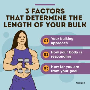 How Long Should You Bulk? 3 Factors To Consider - FeastGood.com