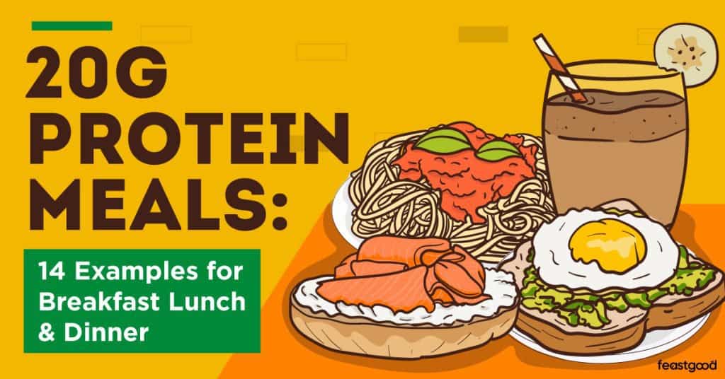 20g Protein Meals: 14 Ideas for Breakfast, Lunch, & Dinner - FeastGood.com