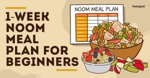 1-Week Noom Meal Plan For Beginners (PDF Download) - FeastGood.com