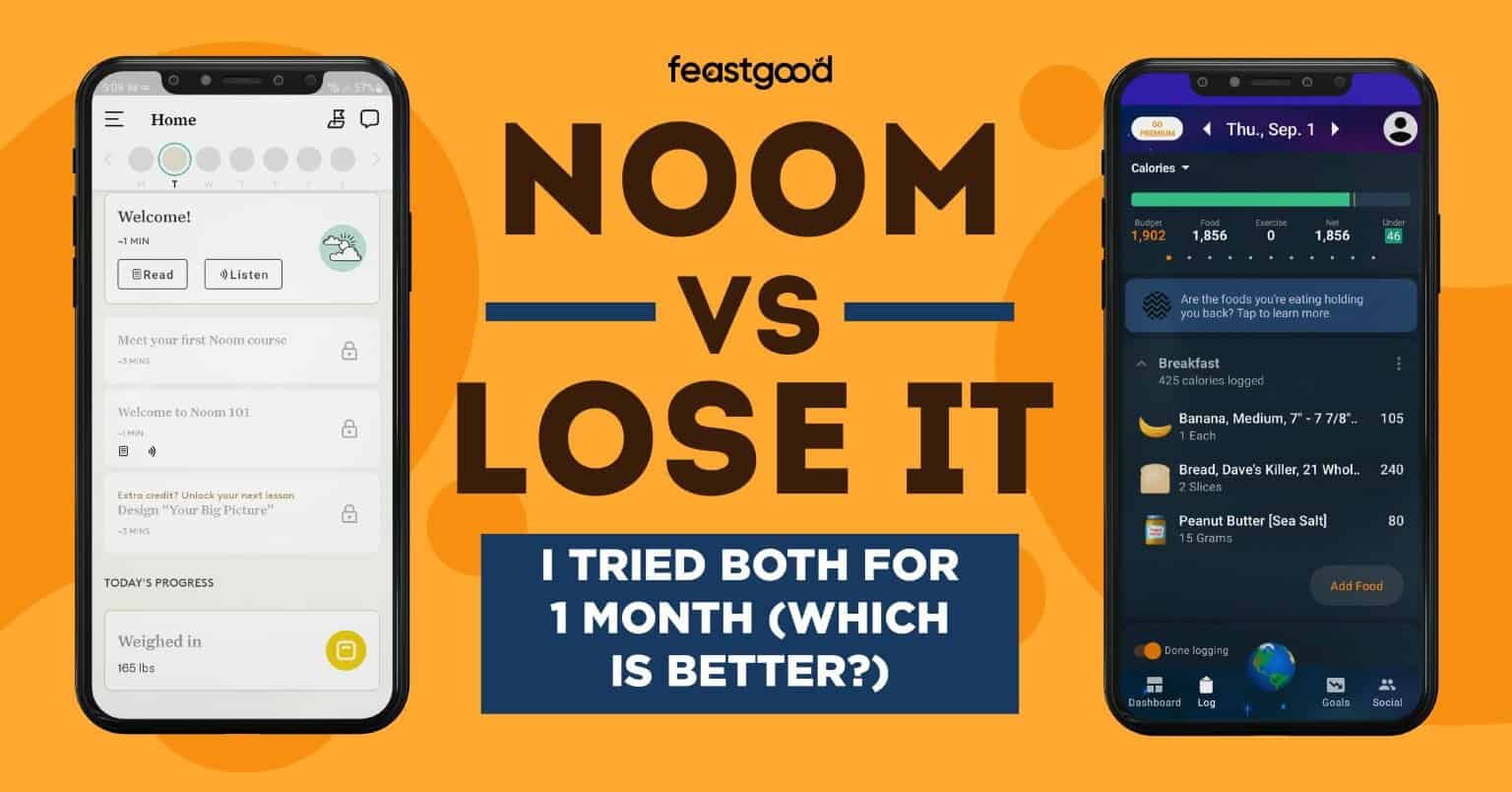 Noom vs Lose It: I Tried Both For 1 Month (Which Is Better ...