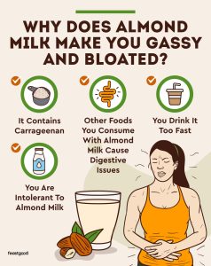 Almond Milk Makes Me Gassy & Bloated: 4 Reasons + How To Fix ...