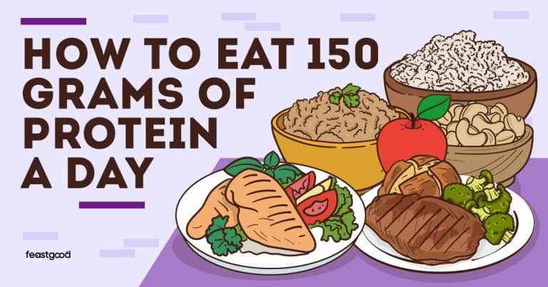 How To Eat 150 Grams Of Protein A Day (9 Tips + Meal Plan) - FeastGood.com