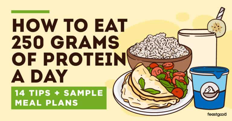 How To Eat 250 Grams Of Protein A Day (14 Tips + Meal Plan) - FeastGood.com