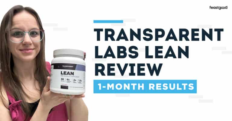 Transparent Labs Lean Review: 60-Day Results (2024) - FeastGood.com