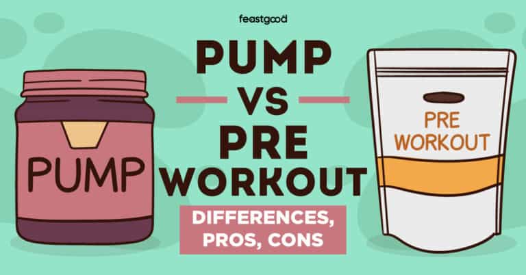 Pump vs Pre-Workout: Differences, Pros, Cons - FeastGood.com