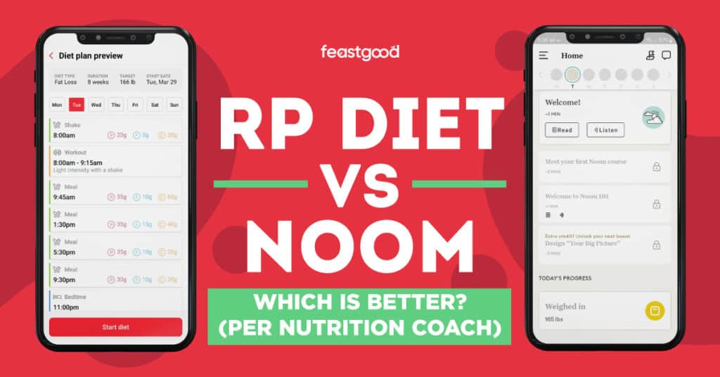 RP Diet vs. Noom: Which Is Better? (Per Nutrition Coach) - FeastGood.com