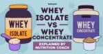 Whey Isolate vs Concentrate: A Coach Explains The Differences ...