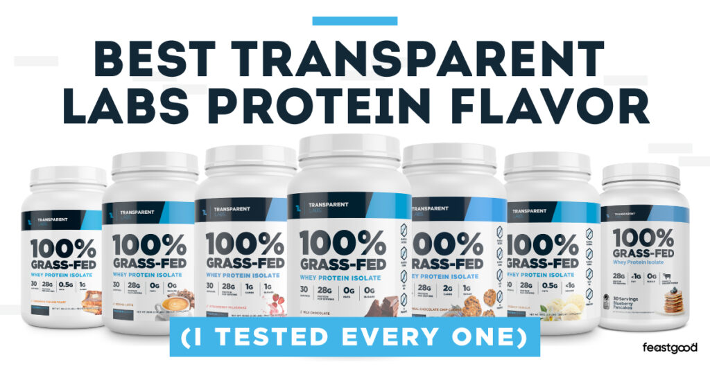I Tried EVERY Transparent Labs Protein Flavor: Here’s The Best ...