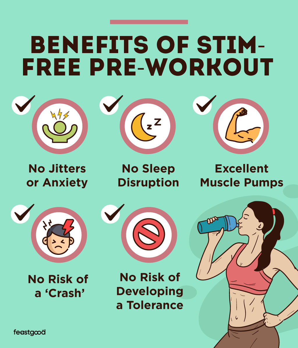 What Stim-Free Pre Workout ACTUALLY Means (Is It Better?) - FeastGood.com