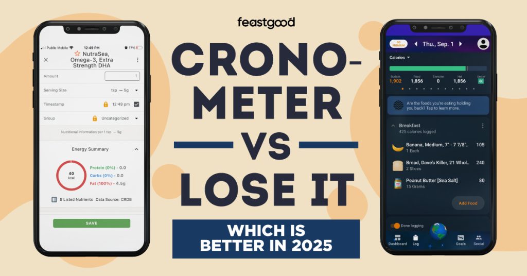 Cronometer vs. LoseIt: Which is Better in 2025? - FeastGood.com
